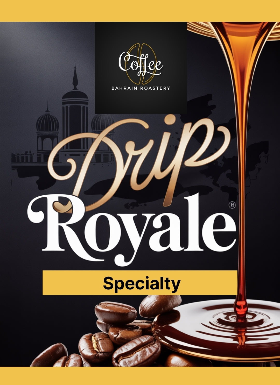 1 KG Drip Royale Specialty Ground Coffee – Bahrain Roastery